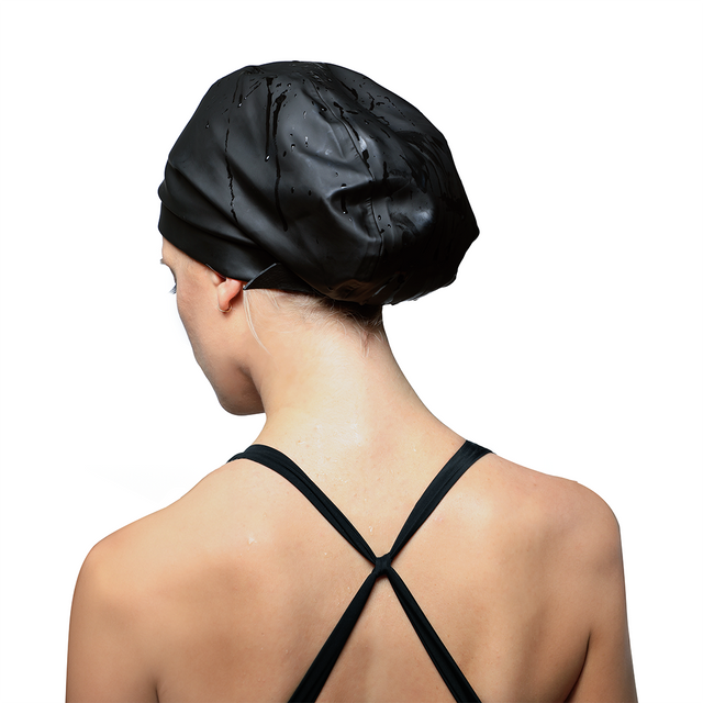 Hairbrella Satin-Lined Waterproof, Adjustable Swim Cap