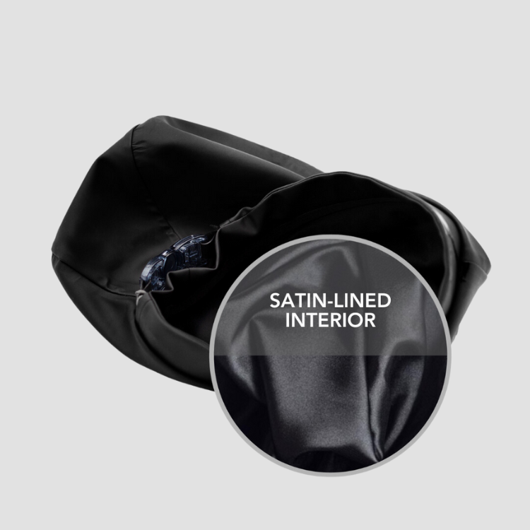 Hairbrella Satin-Lined Waterproof, Adjustable Swim Cap