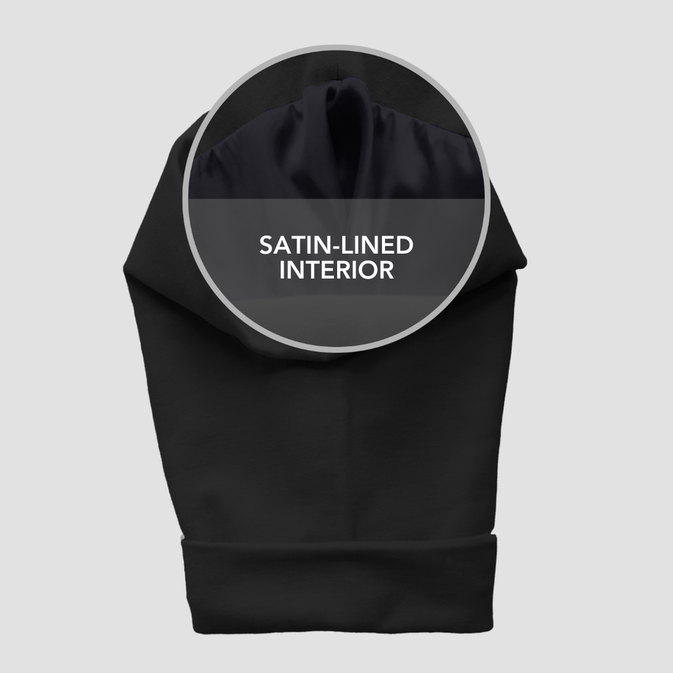 Satin Lined, Waterproof Infinity Rain Scarf