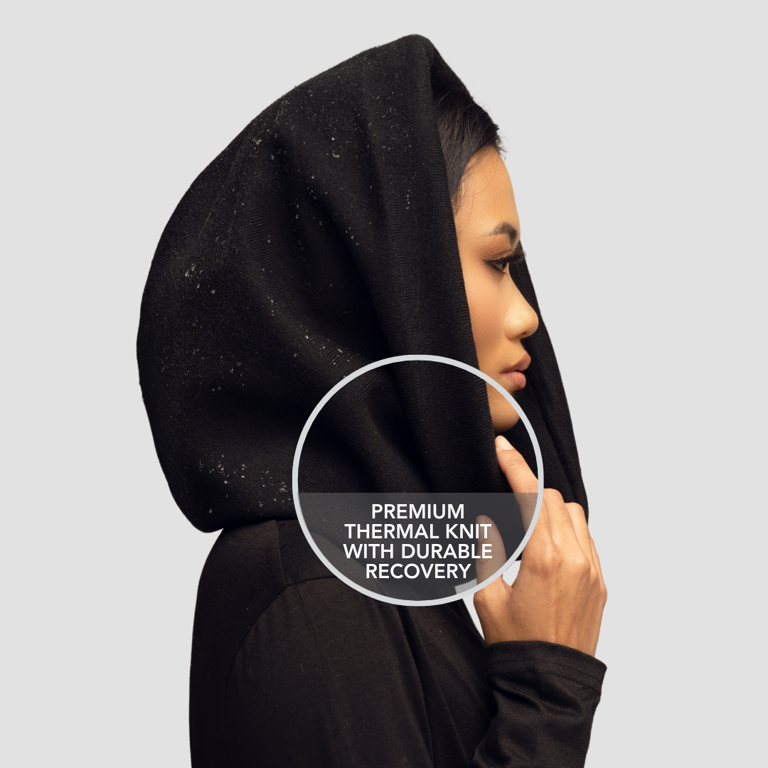 Satin Lined, Waterproof Infinity Rain Scarf