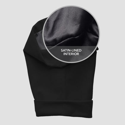 Satin Lined, Waterproof Infinity Rain Scarf