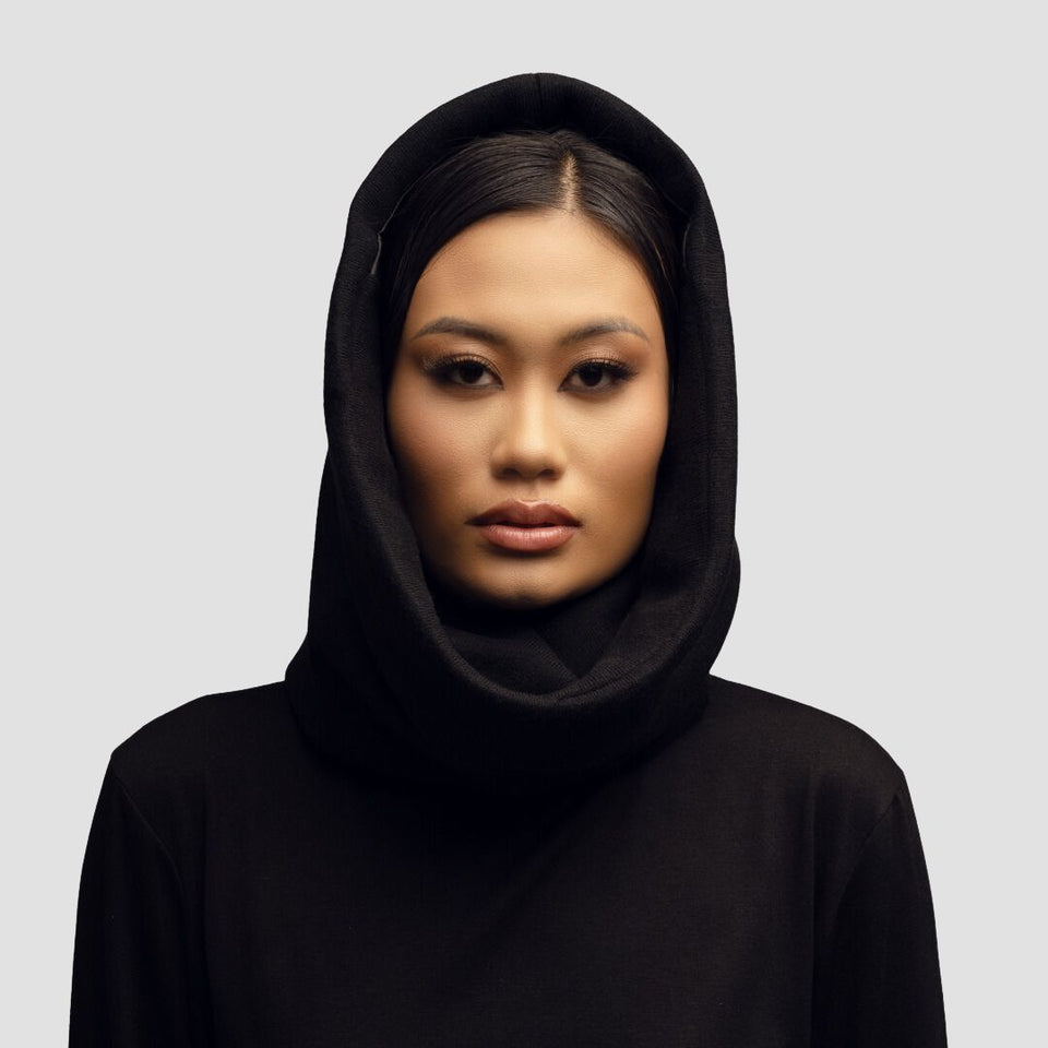 Hairbrella Satin Lined, Waterproof Infinity Rain Scarf