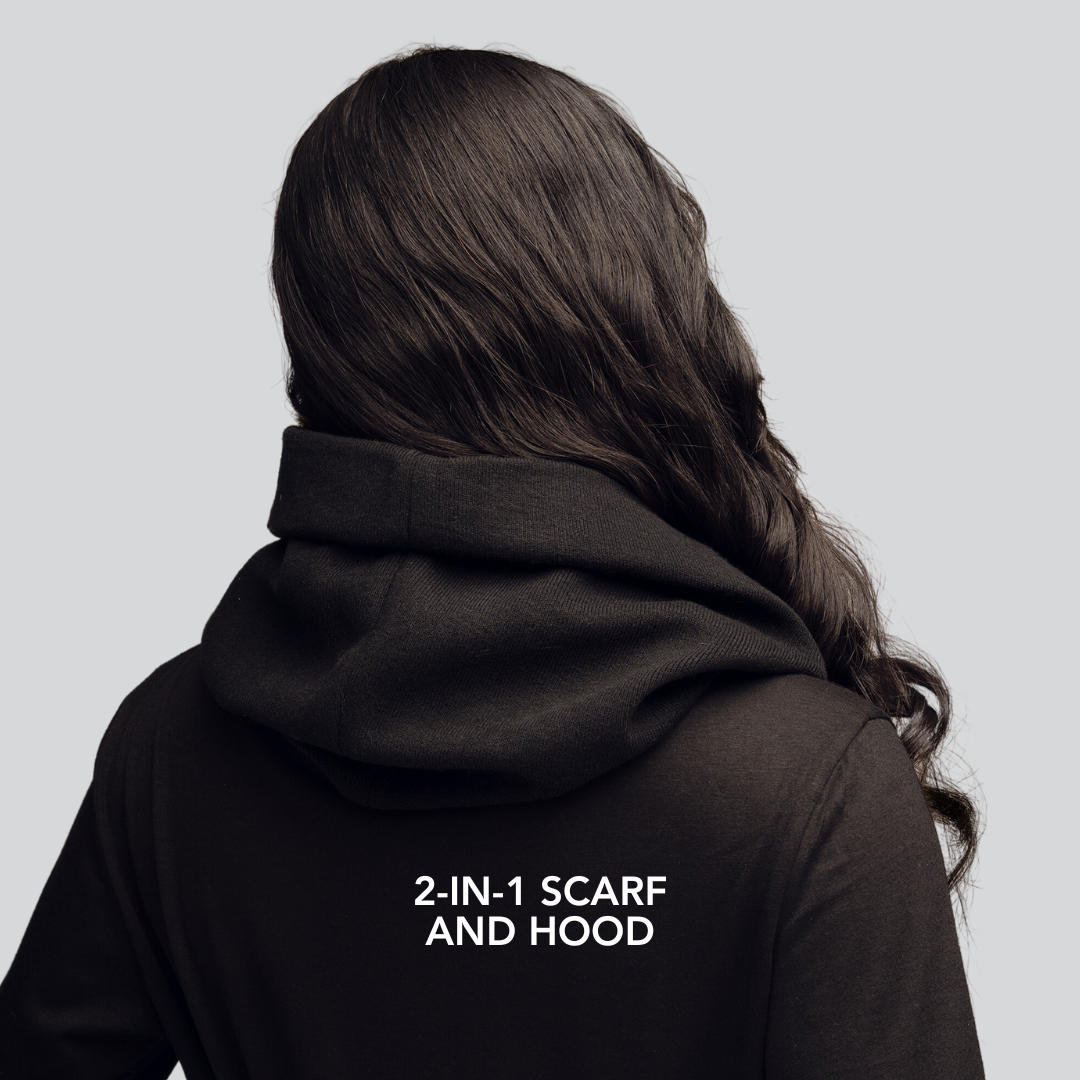 Satin Lined, Waterproof Infinity Rain Scarf