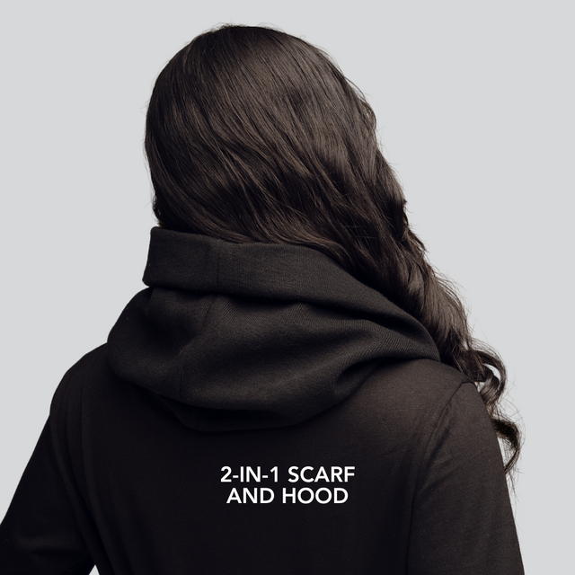 Satin Lined, Waterproof Infinity Rain Scarf