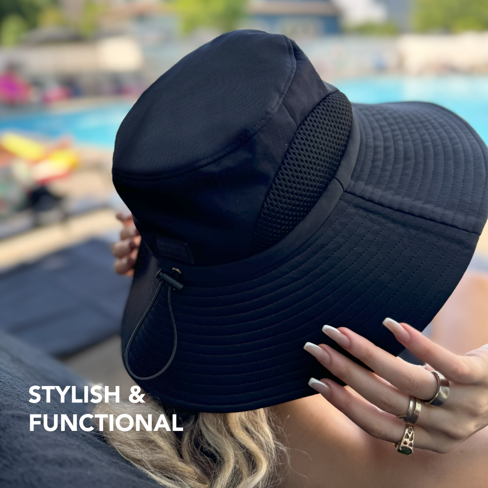 Satin-Line Waterproof, Adjustable Sun Hat
