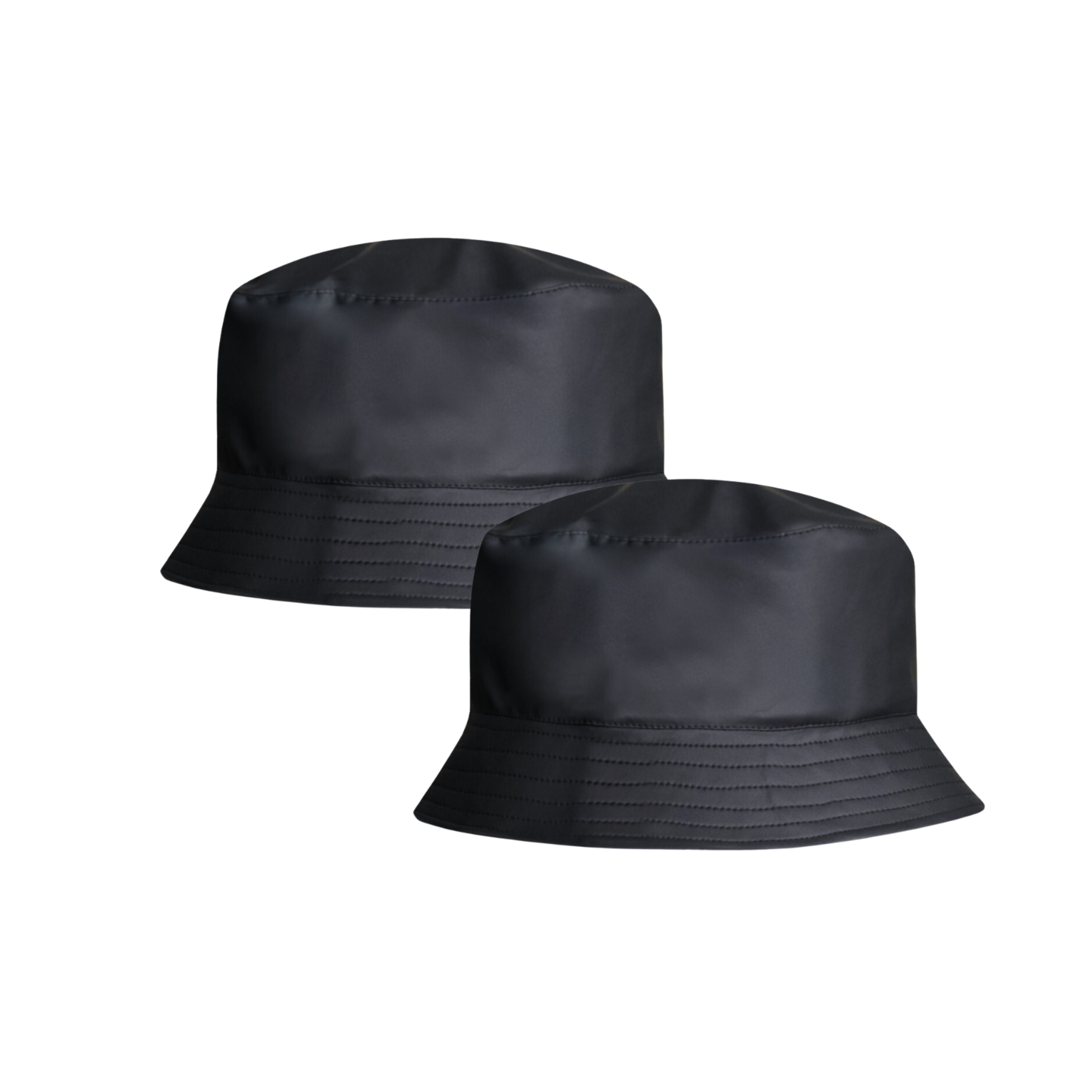 Satin-Lined Matte Bucket Hats for Men and Women, Rain Hat, Waterproof ...
