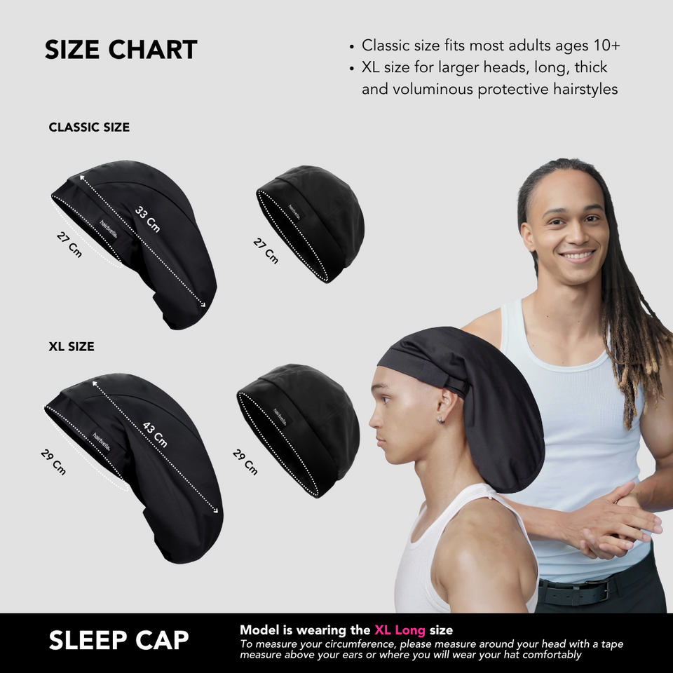 Satin-Lined Sleep Cap | Hairbrella