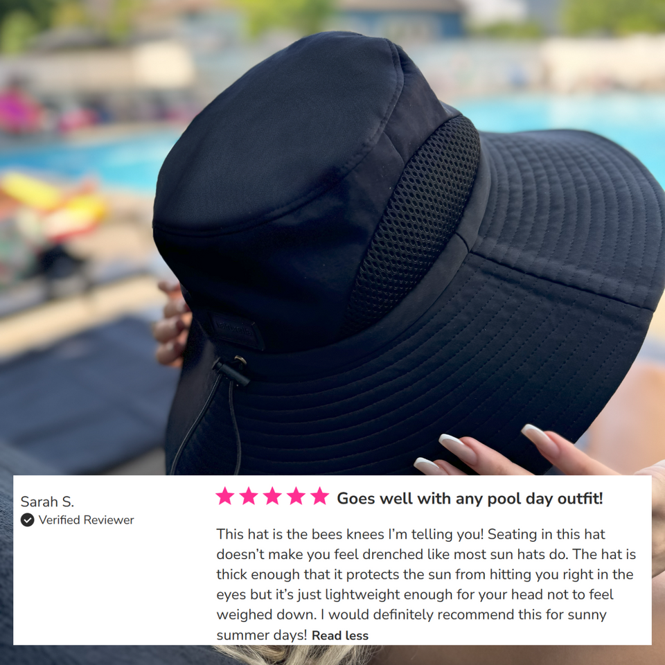 Satin-Lined, Waterproof Sun Hat