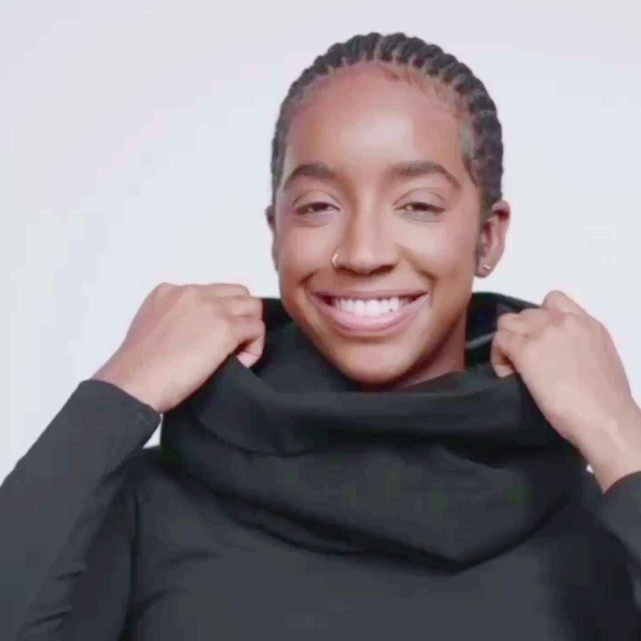 Satin Lined, Waterproof Infinity Rain Scarf